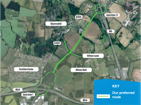 M54 M6 Link Road - Transport For Britain